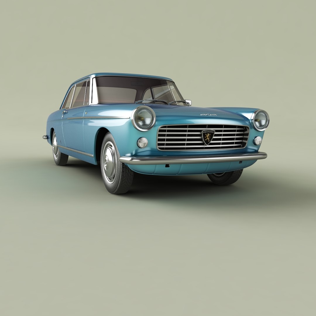 Peugeot 404 Coupe 3D Model - TurboSquid 2068670