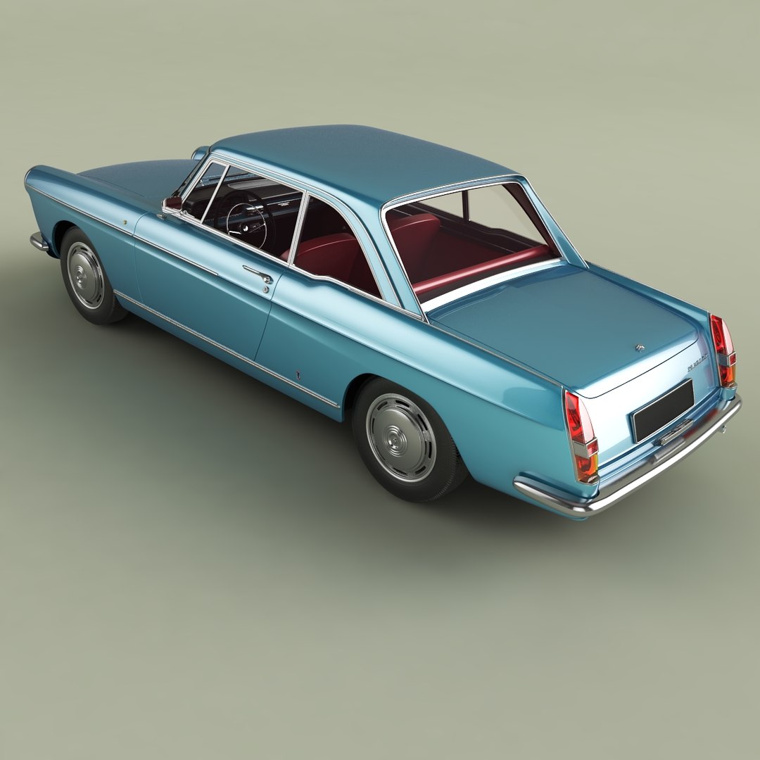 Peugeot 404 Coupe 3D Model - TurboSquid 2068670