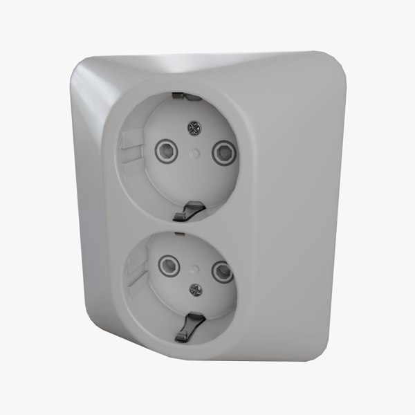 Electrical socket 3D model - TurboSquid 1385297