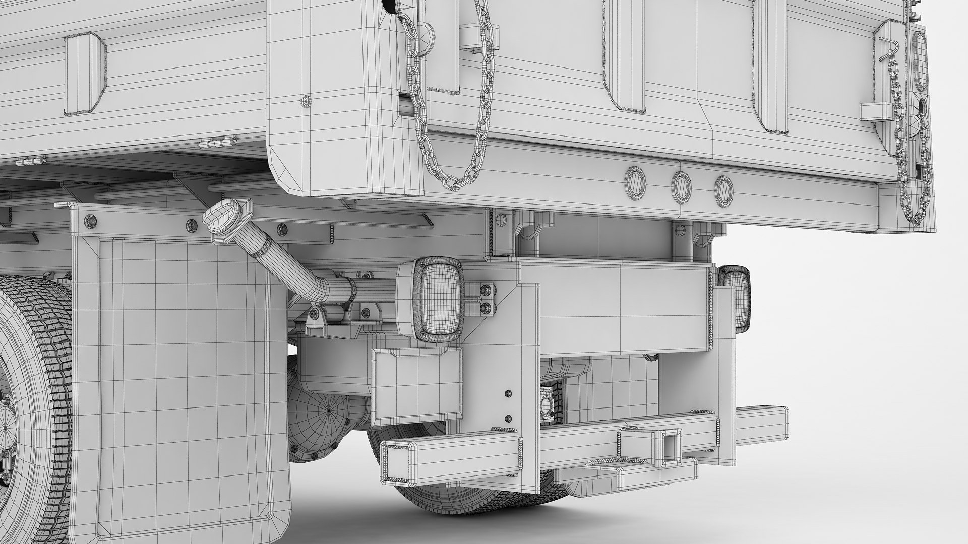 F450 2012 flatbed 3D model - TurboSquid 1608019