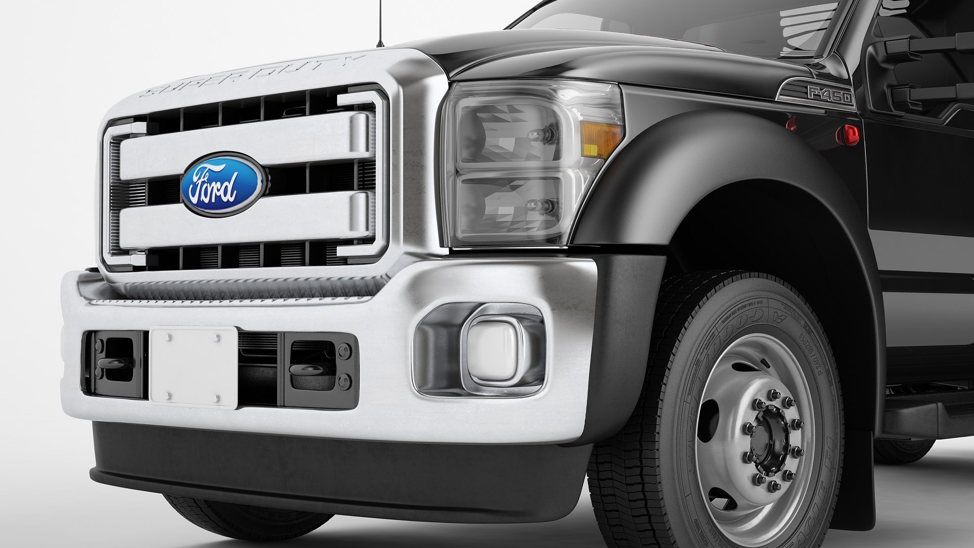 F450 2012 flatbed 3D model - TurboSquid 1608019