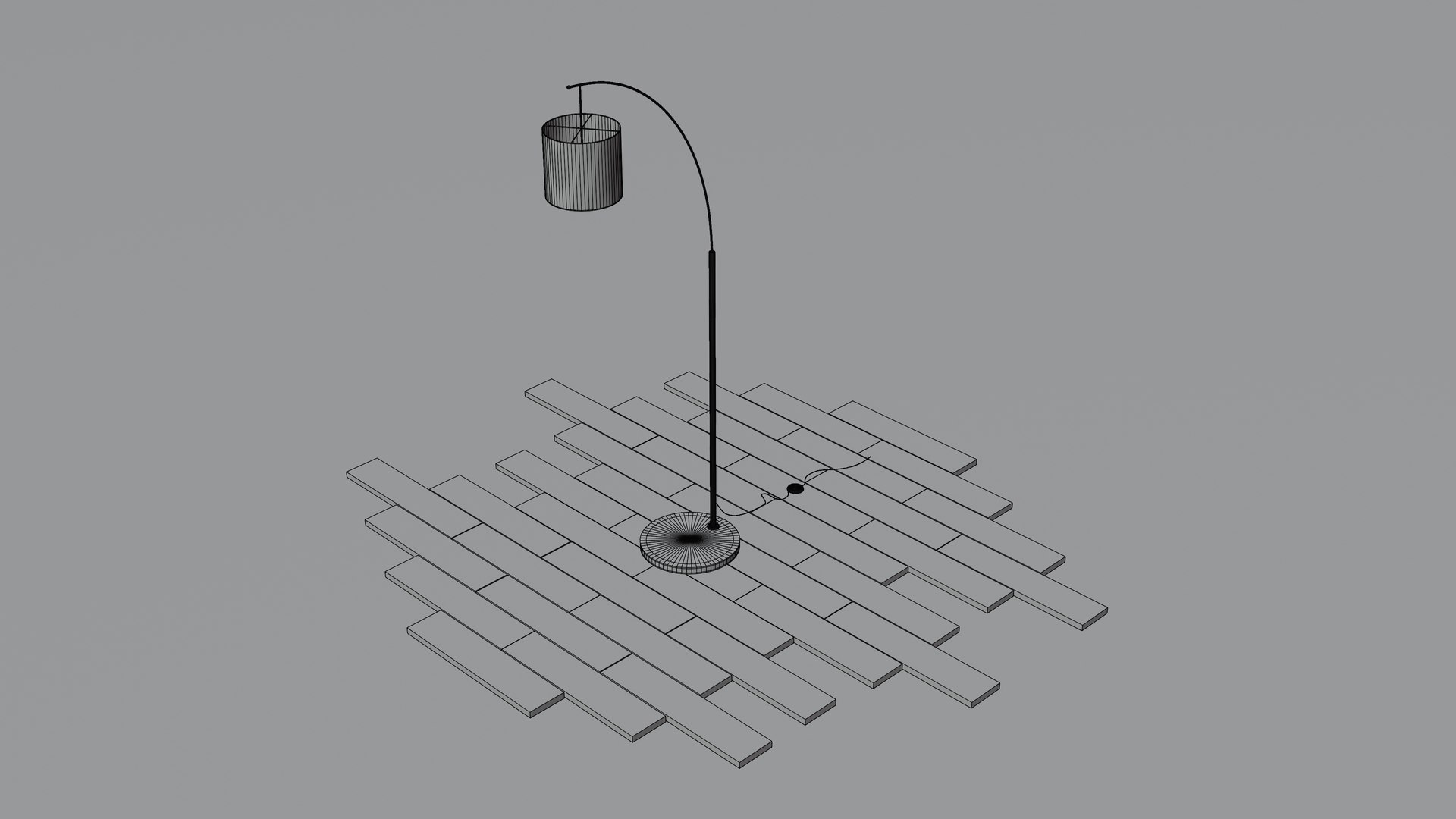 Floor Lamp 3D Model - TurboSquid 1993424