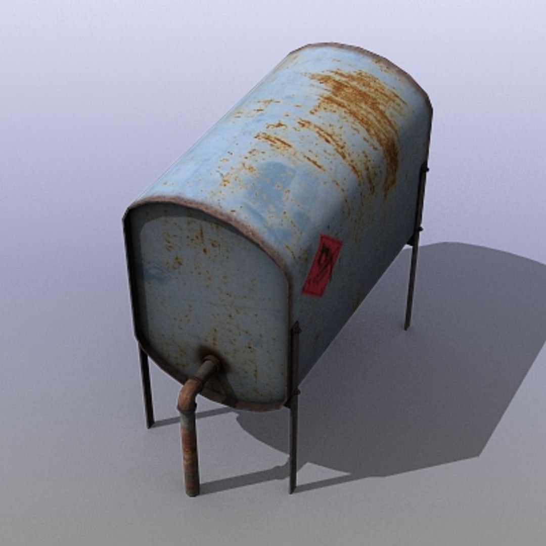 3d model low-poly tank