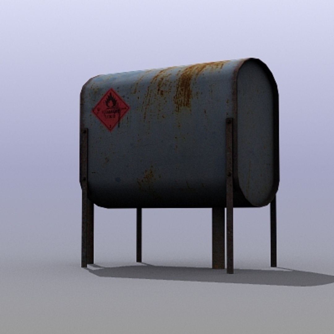 3d model low-poly tank