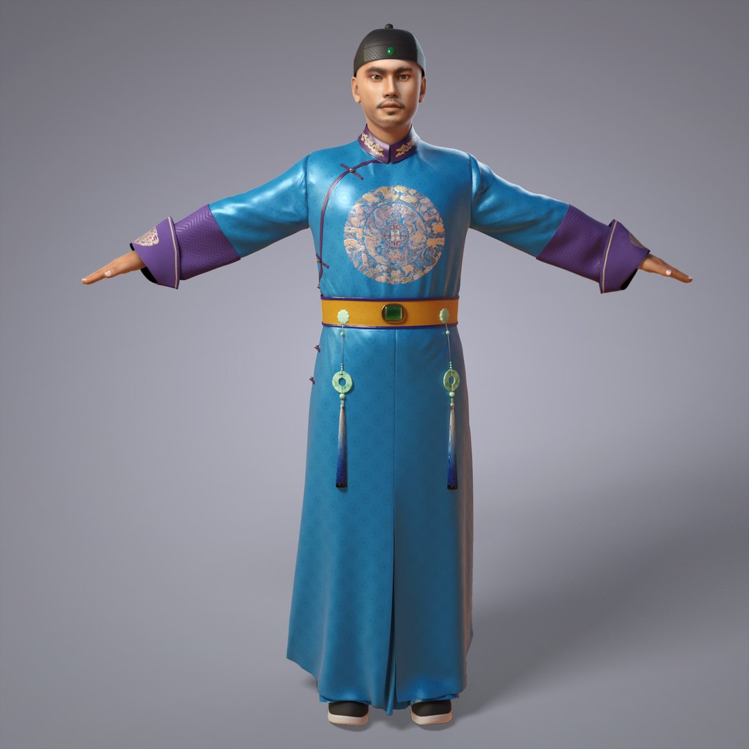 People China Qing Model - TurboSquid 1699600