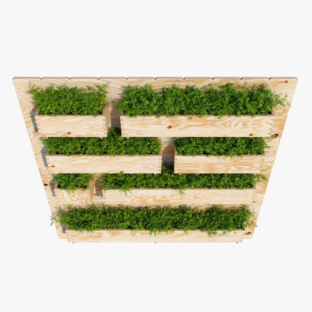 Planter box 3D model - TurboSquid 1166481