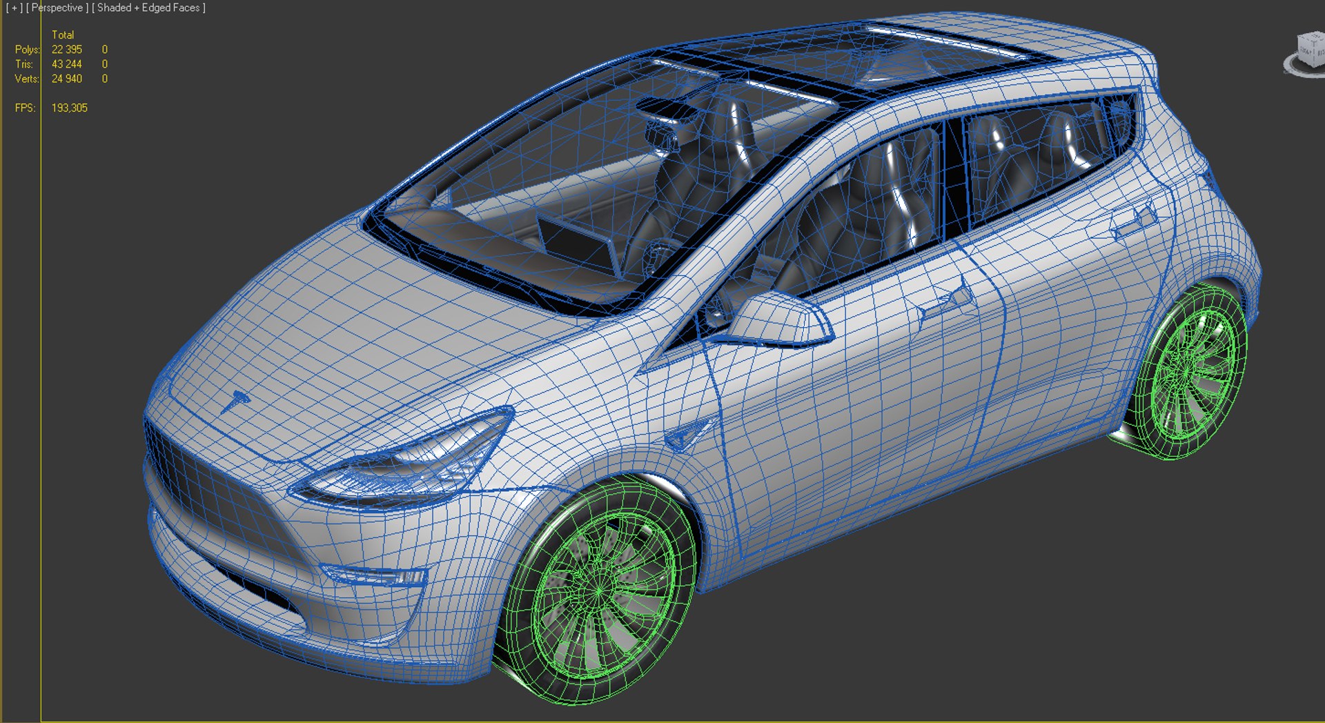 3D Tesla M Modeled - TurboSquid 1222829