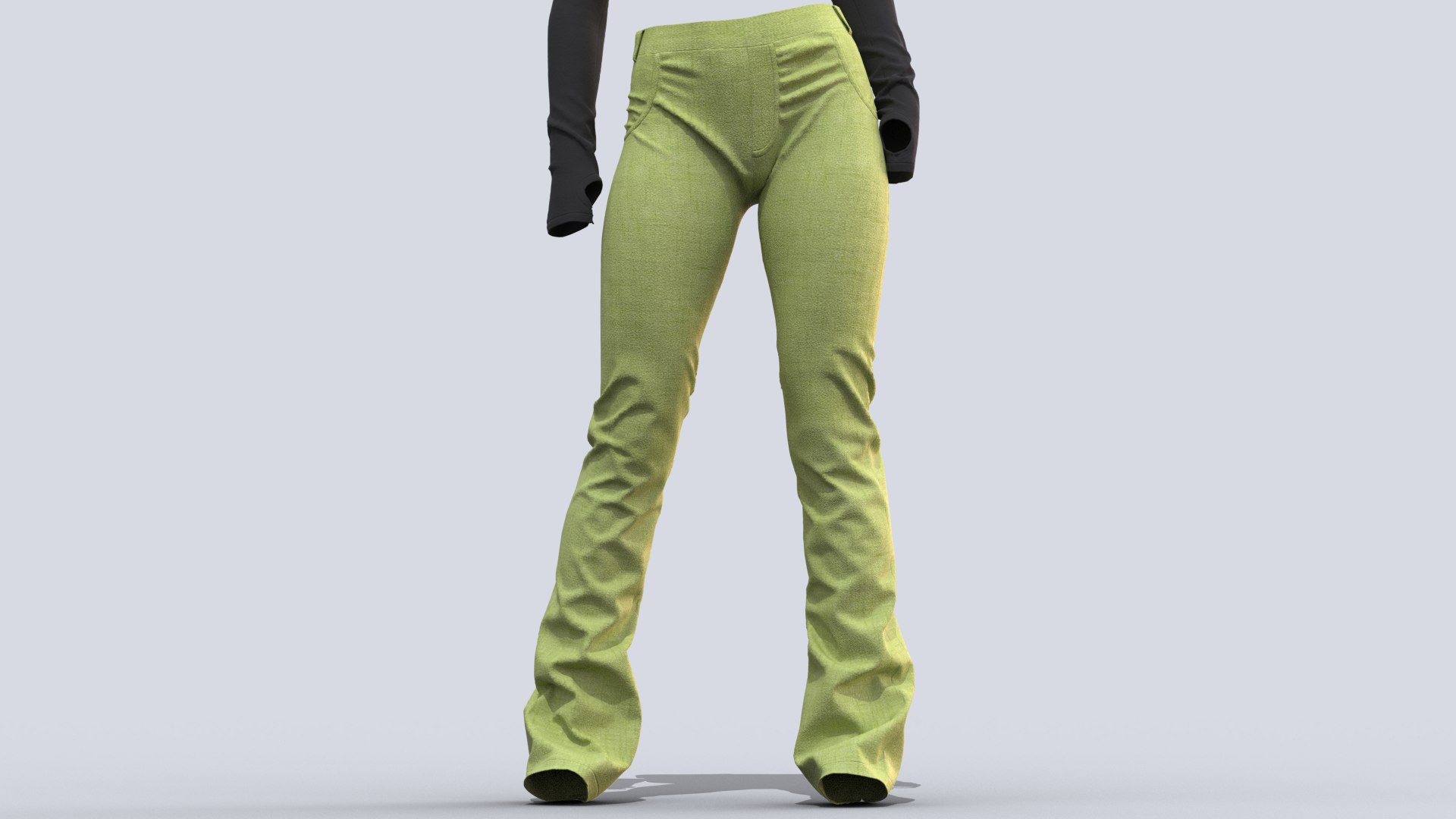 3D Realistic Female Outfits Model - TurboSquid 1947310