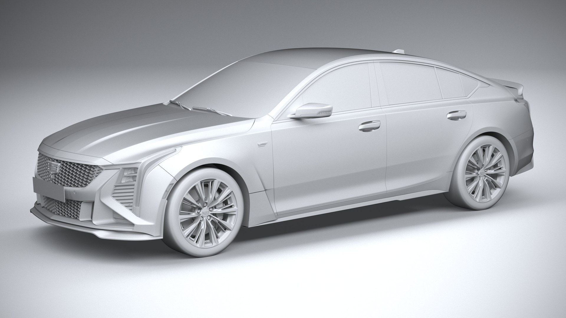 3D Cadillac CT5-V Blackwing 2025 Model - TurboSquid 2214817