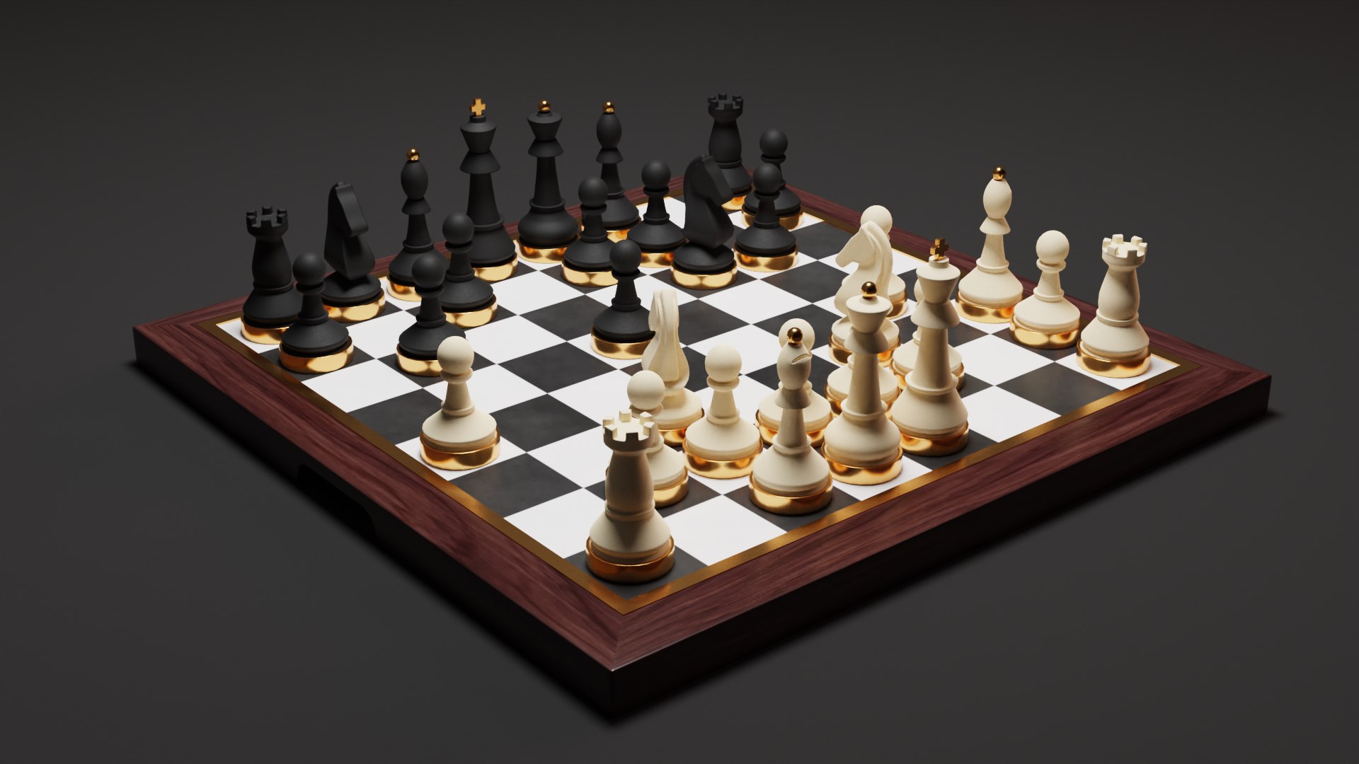 Chess Set 3D - TurboSquid 1992199