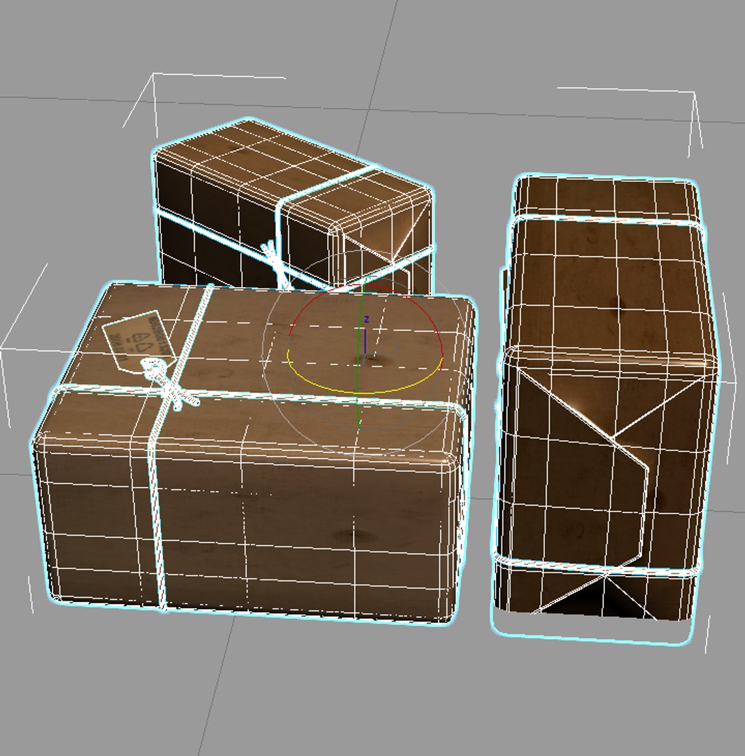 3d Model Post Package