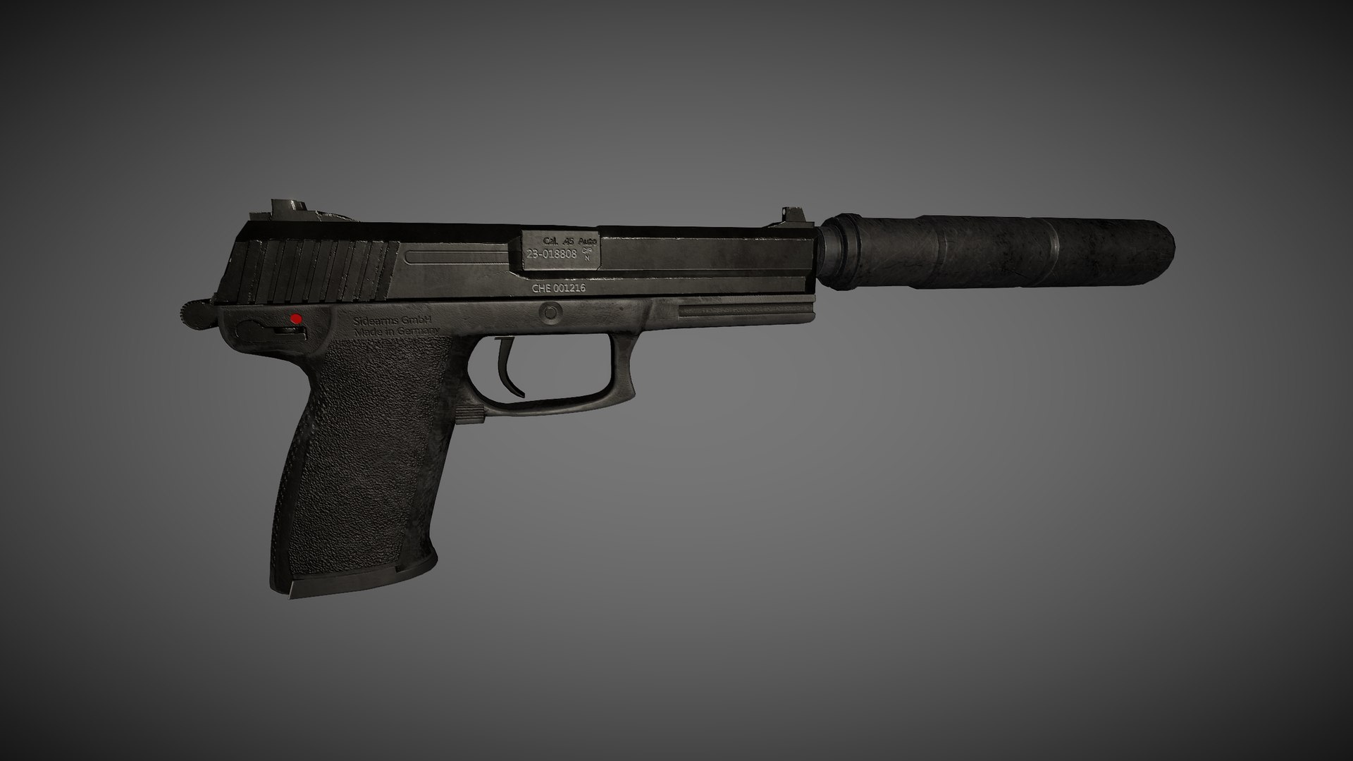Mk23 - Large Pistol 3D - TurboSquid 1941210