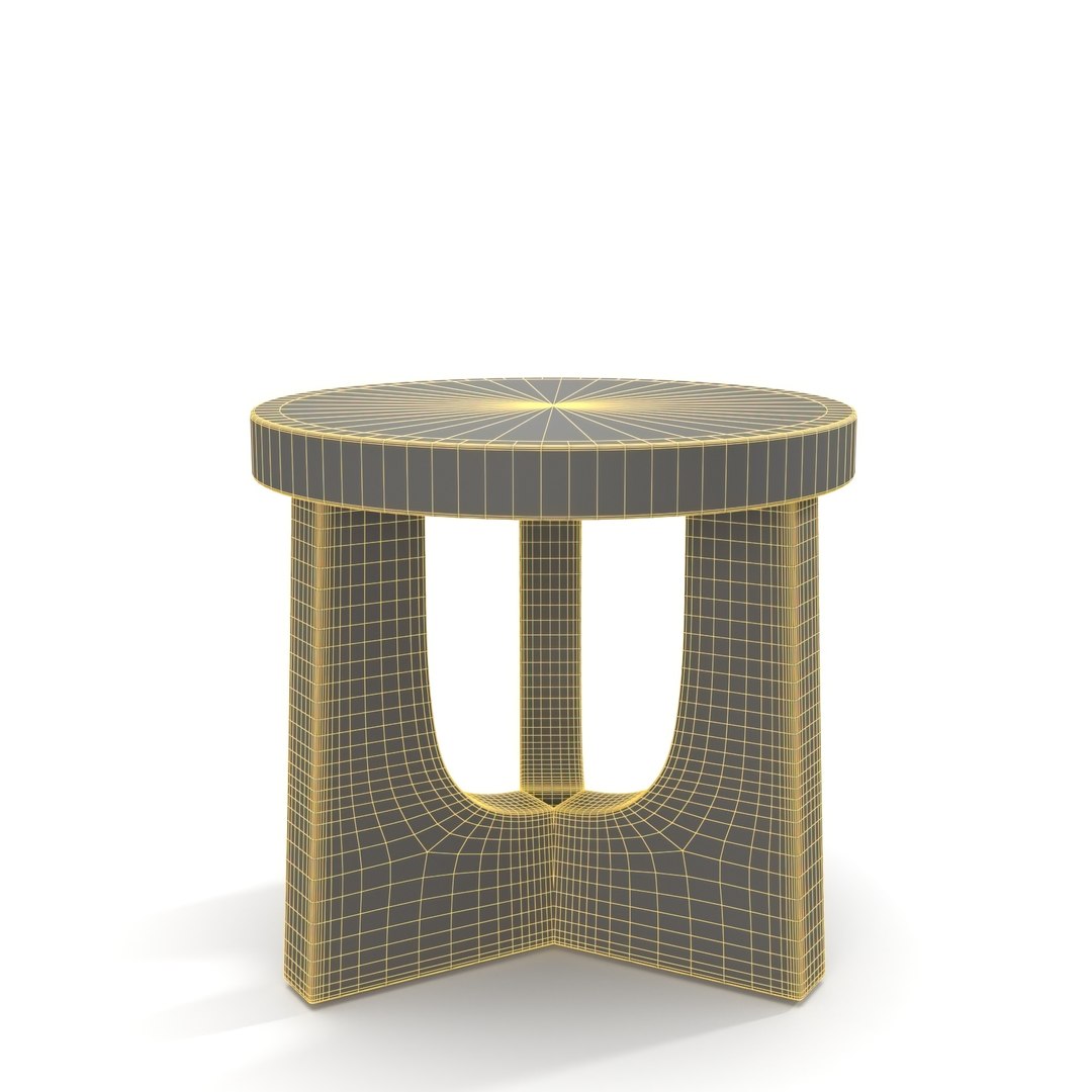 3D Nara Coffee Table PBR - TurboSquid 2242675