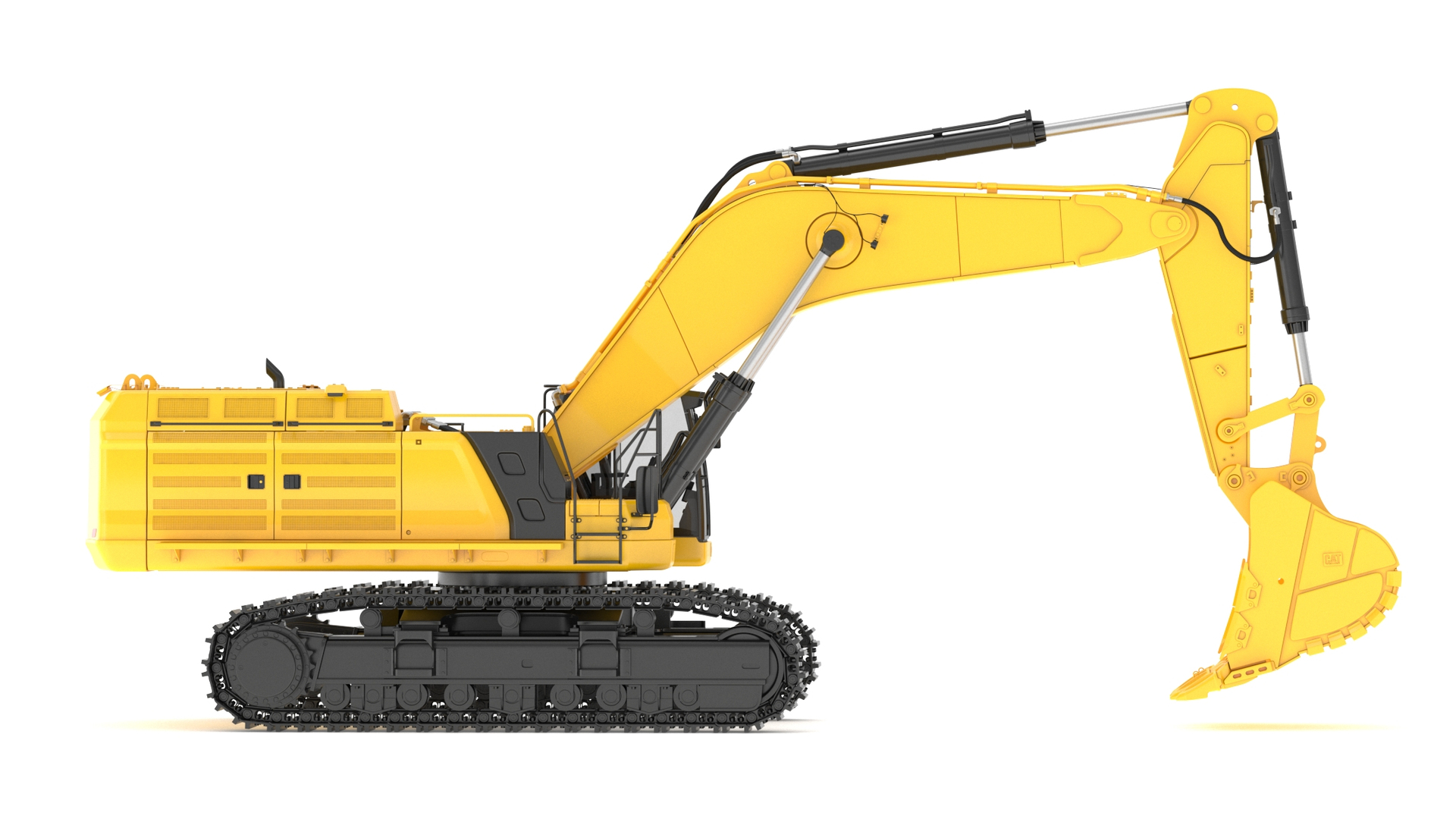 3D model Crawler Excavator Generic 03 - TurboSquid 1924285
