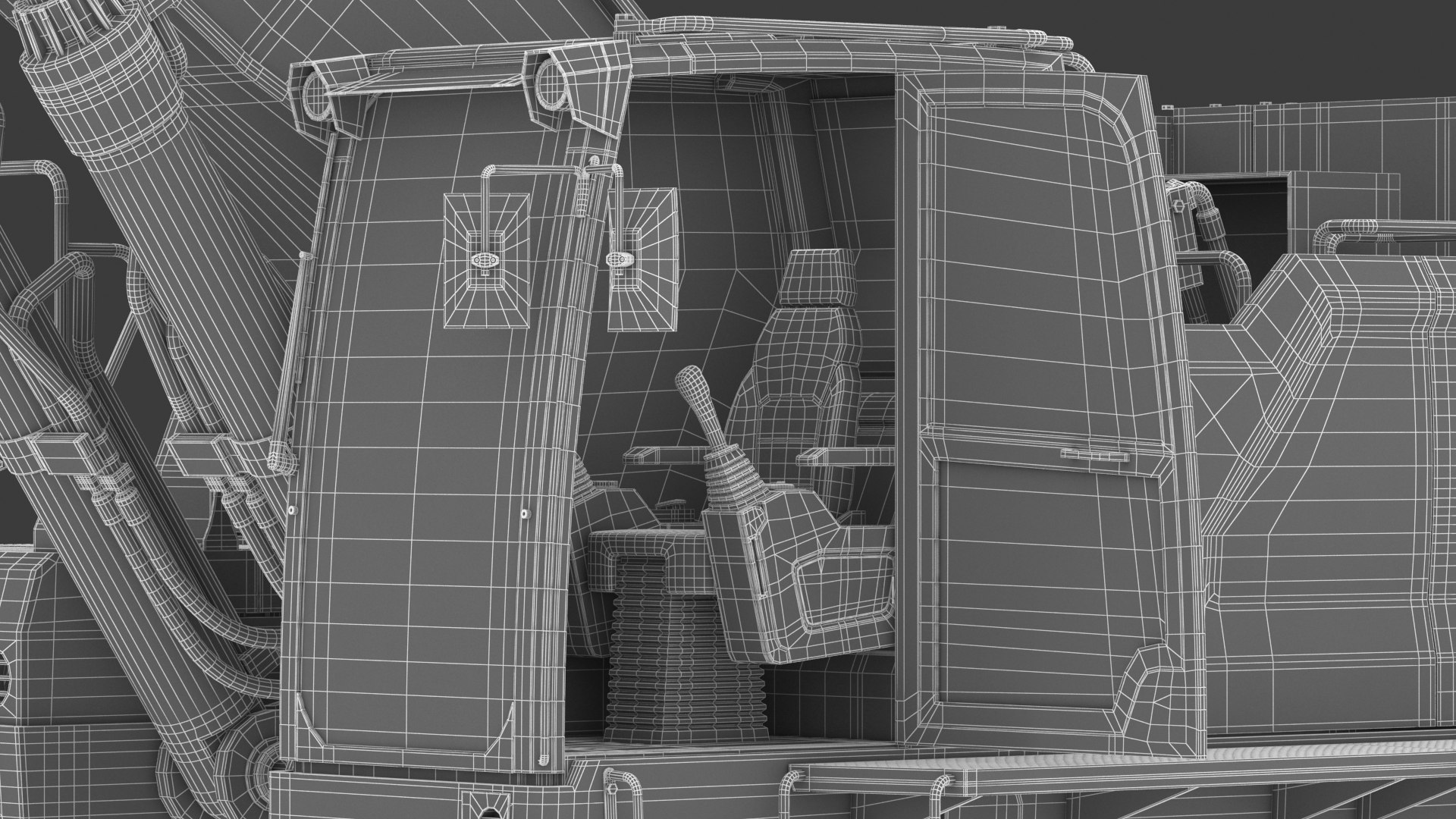 3D Model Crawler Excavator Generic 03 - TurboSquid 1924285