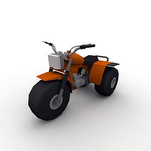 Three-Wheeler ATV 3D Models for Download | TurboSquid