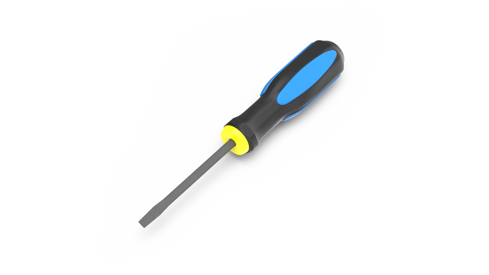 3D Flat Head Screwdriver 6mm Model - TurboSquid 2031220