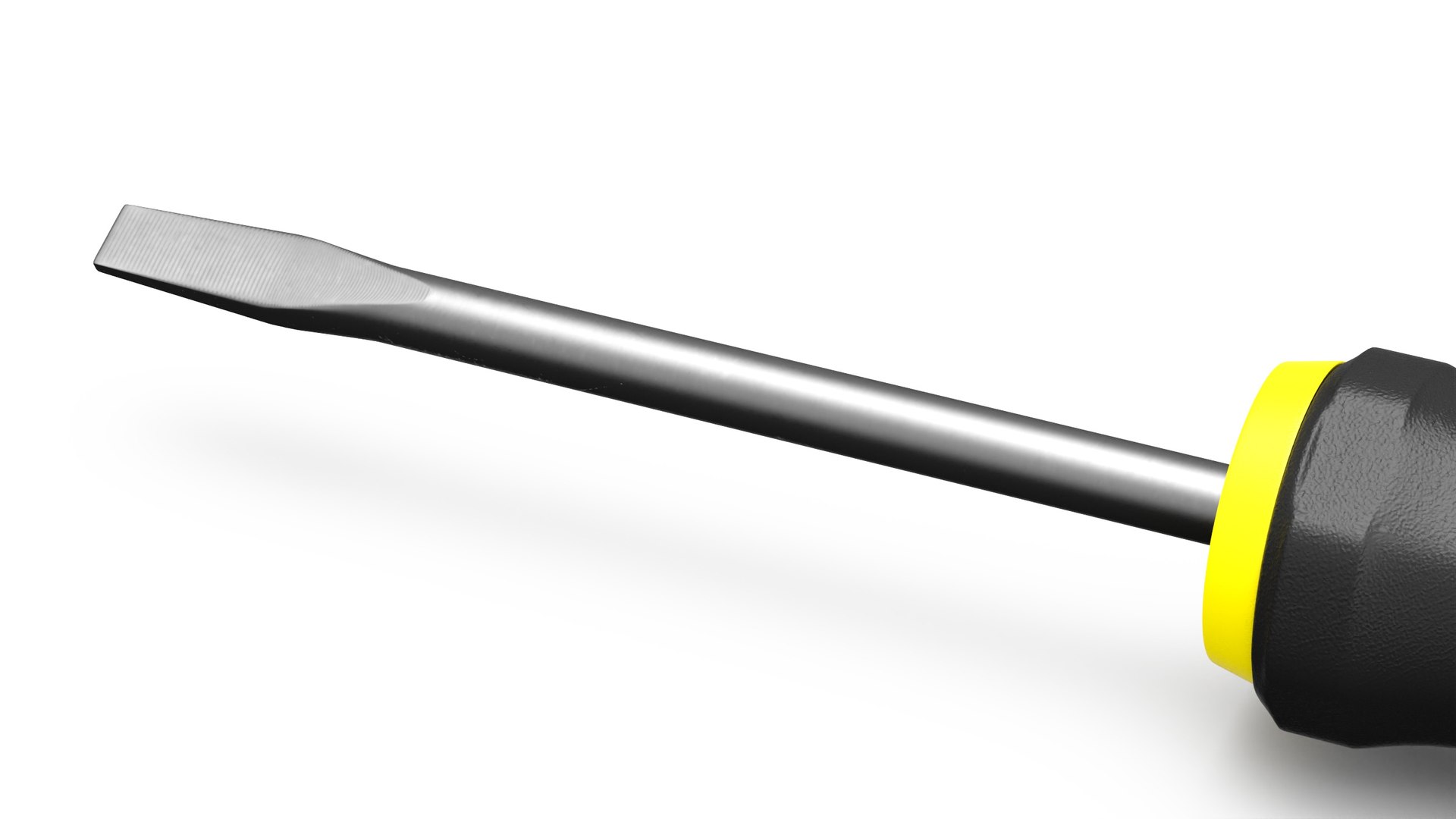 3D Flat Head Screwdriver 6mm Model - TurboSquid 2031220