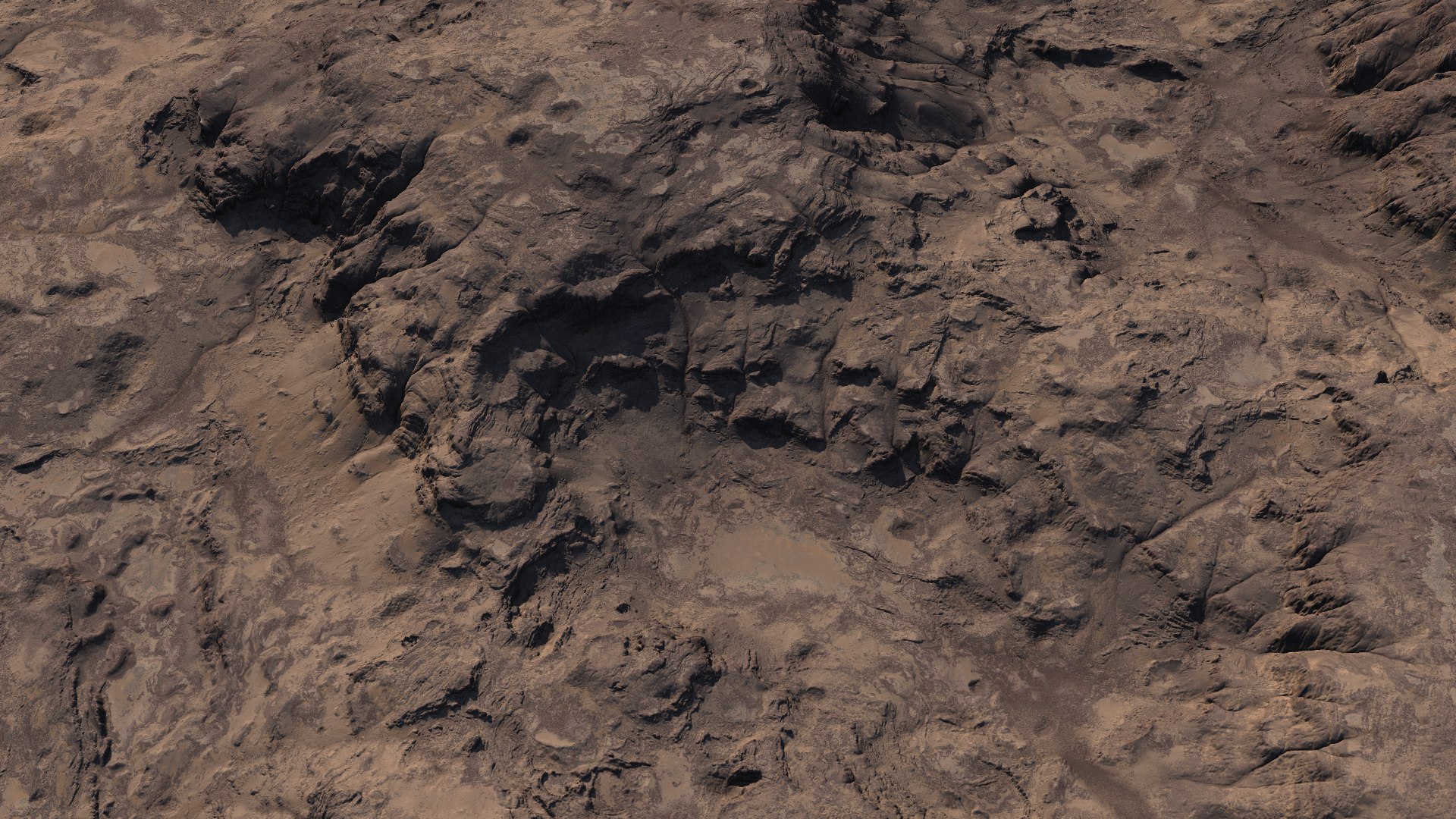 Desert Landscape 3D Model - TurboSquid 2380084