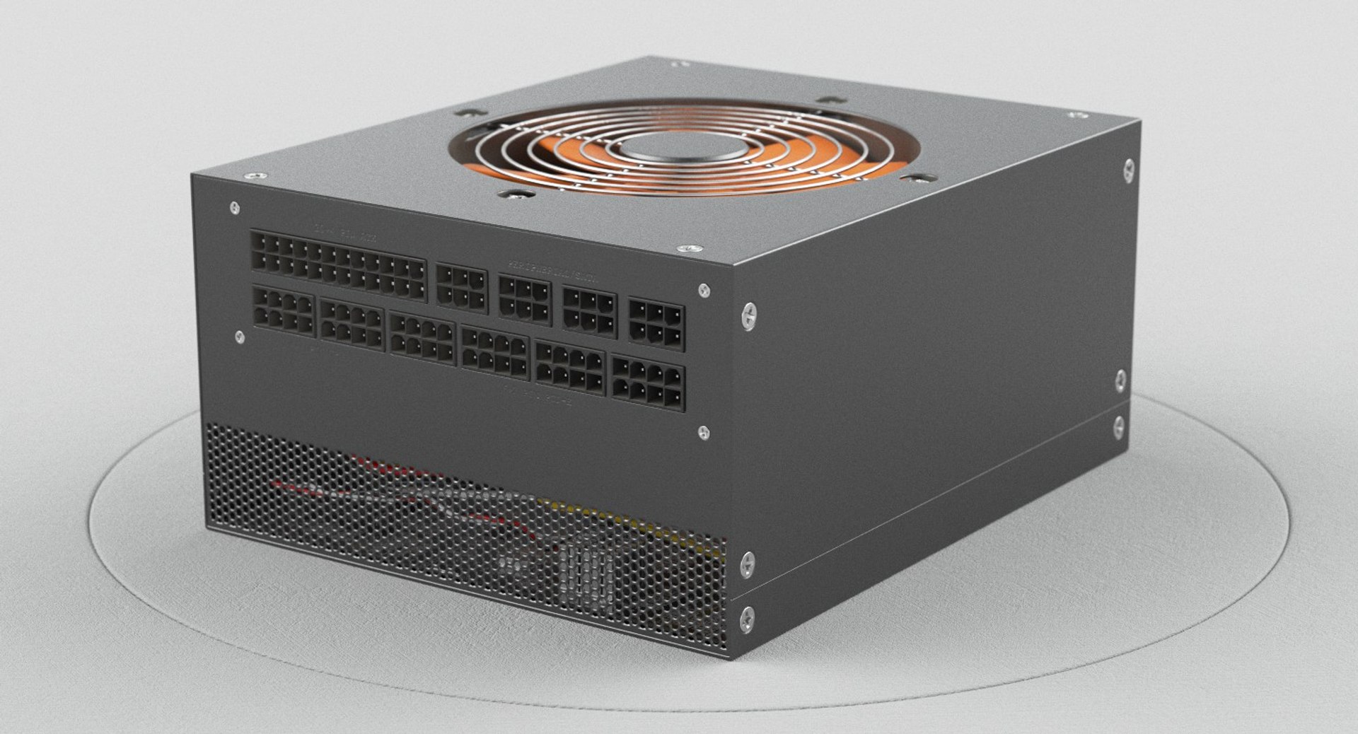 Computer Power Supply 3d Model