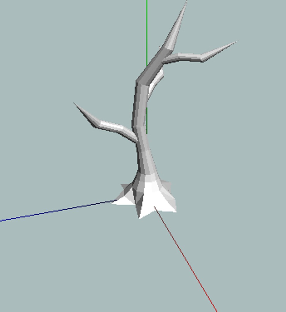 Free Tree Simple Dead Model - TurboSquid 1380914