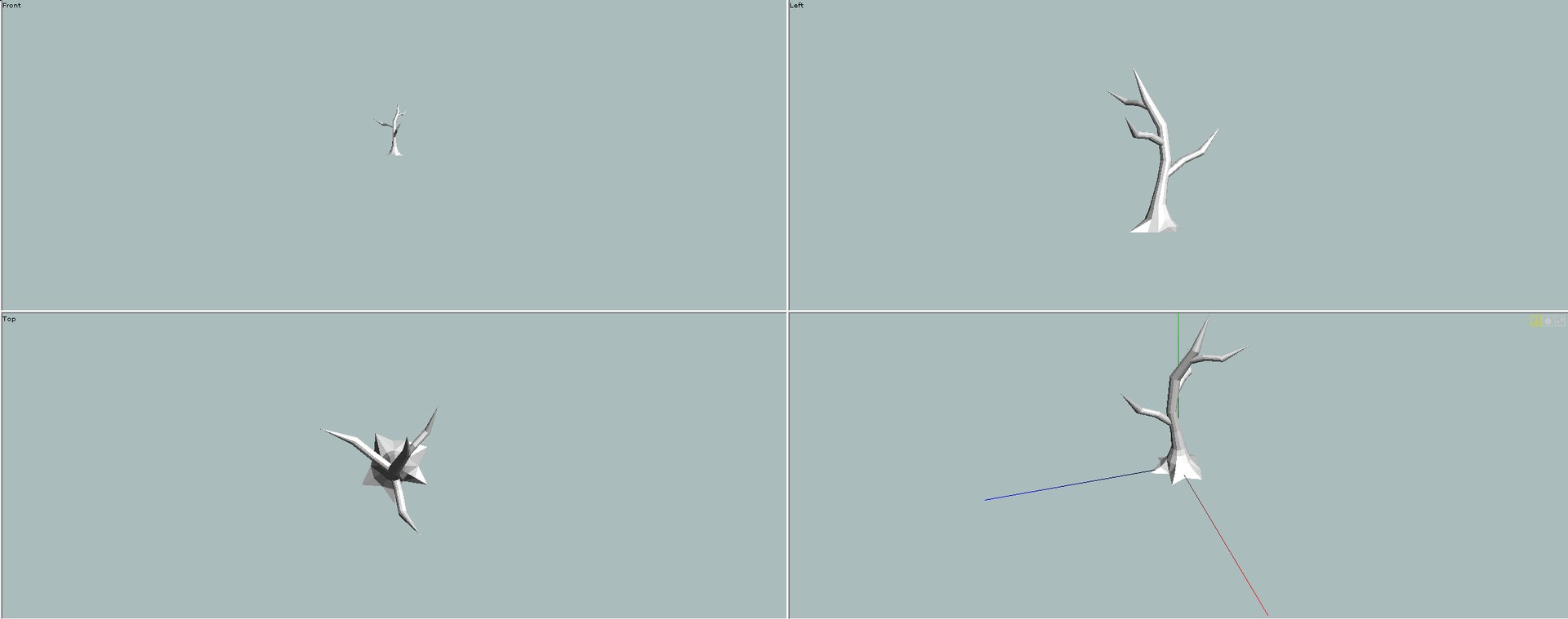 Free Tree Simple Dead Model - TurboSquid 1380914