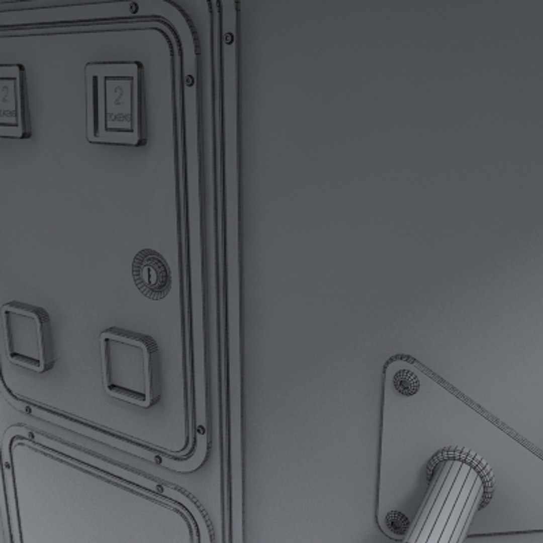 3d Model Stand Arcade Gun