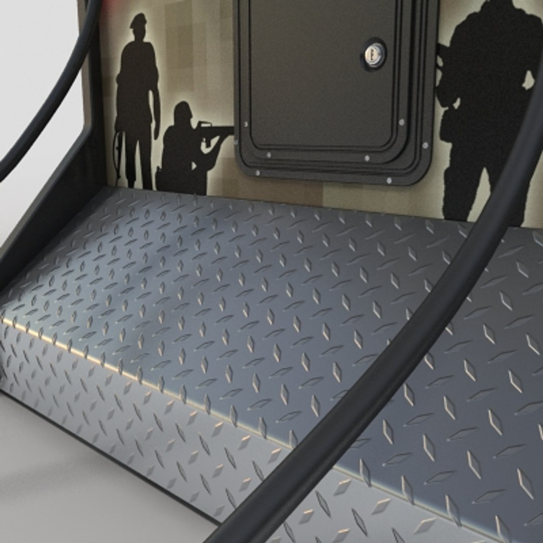 3d Model Stand Arcade Gun