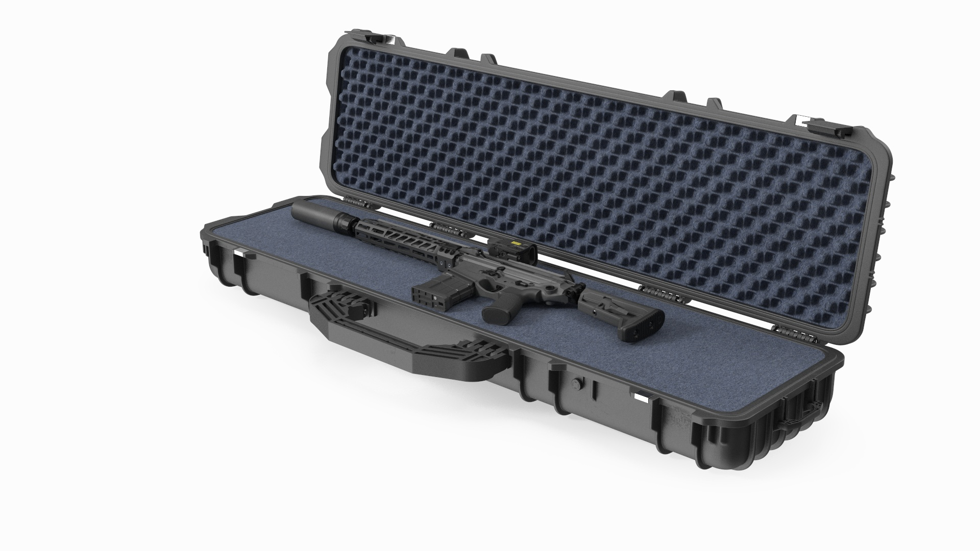 Multi Caliber Assault Rifle In Case 3D Model - TurboSquid 2276340