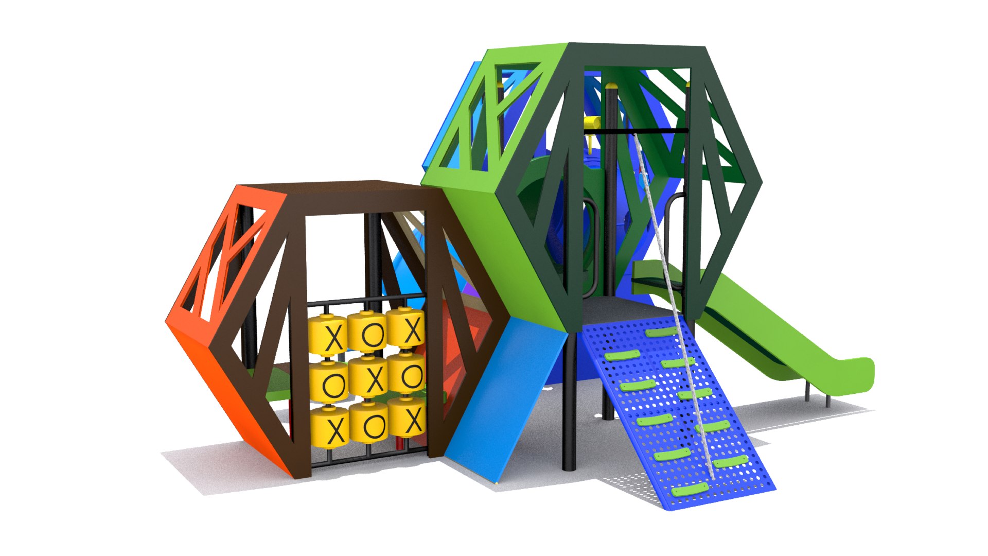 3D Hex Playground - TurboSquid 1756309