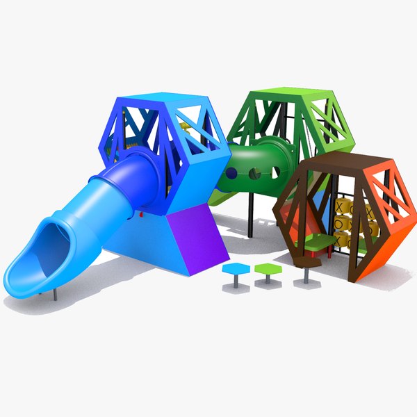 3D Hex Playground - TurboSquid 1756309