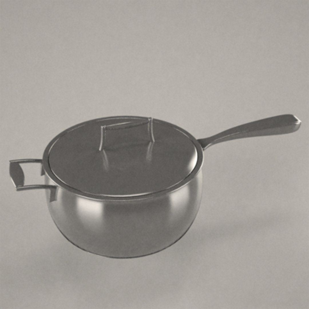 3d model of pan