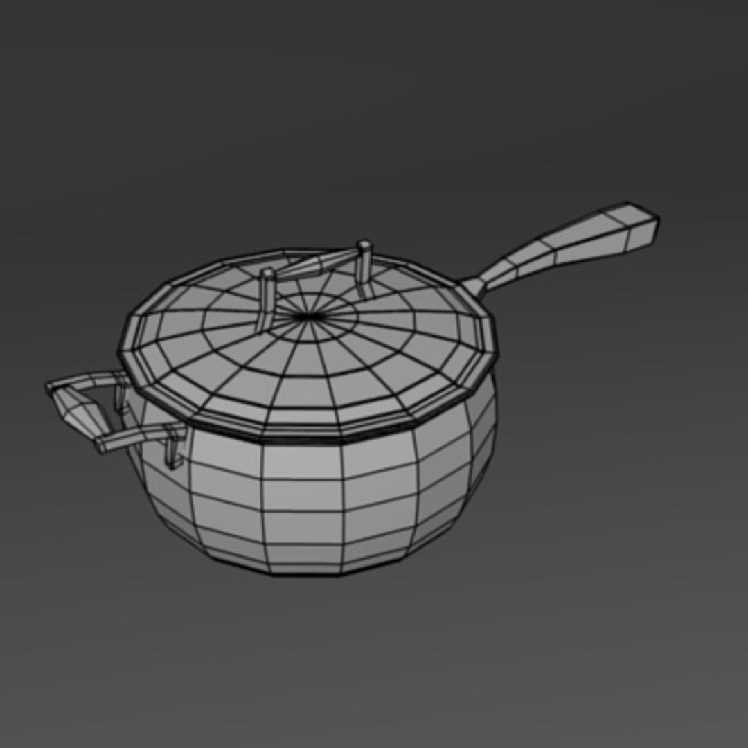 3d model of pan