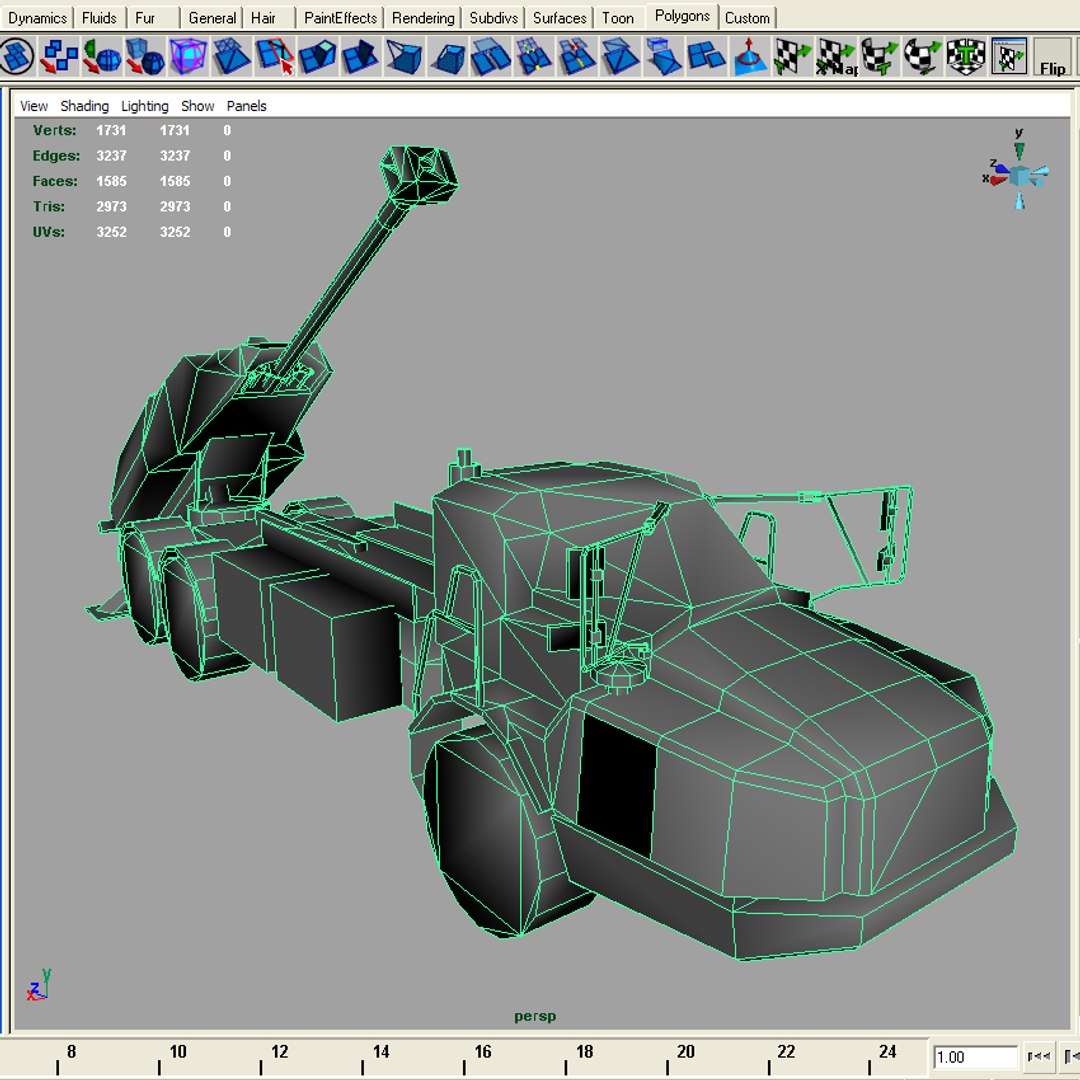 3d Archer 155mm Artillery Guns Model