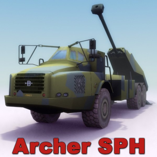 Archer-155mm SPH Multi 3D 모델 - TurboSquid 427670