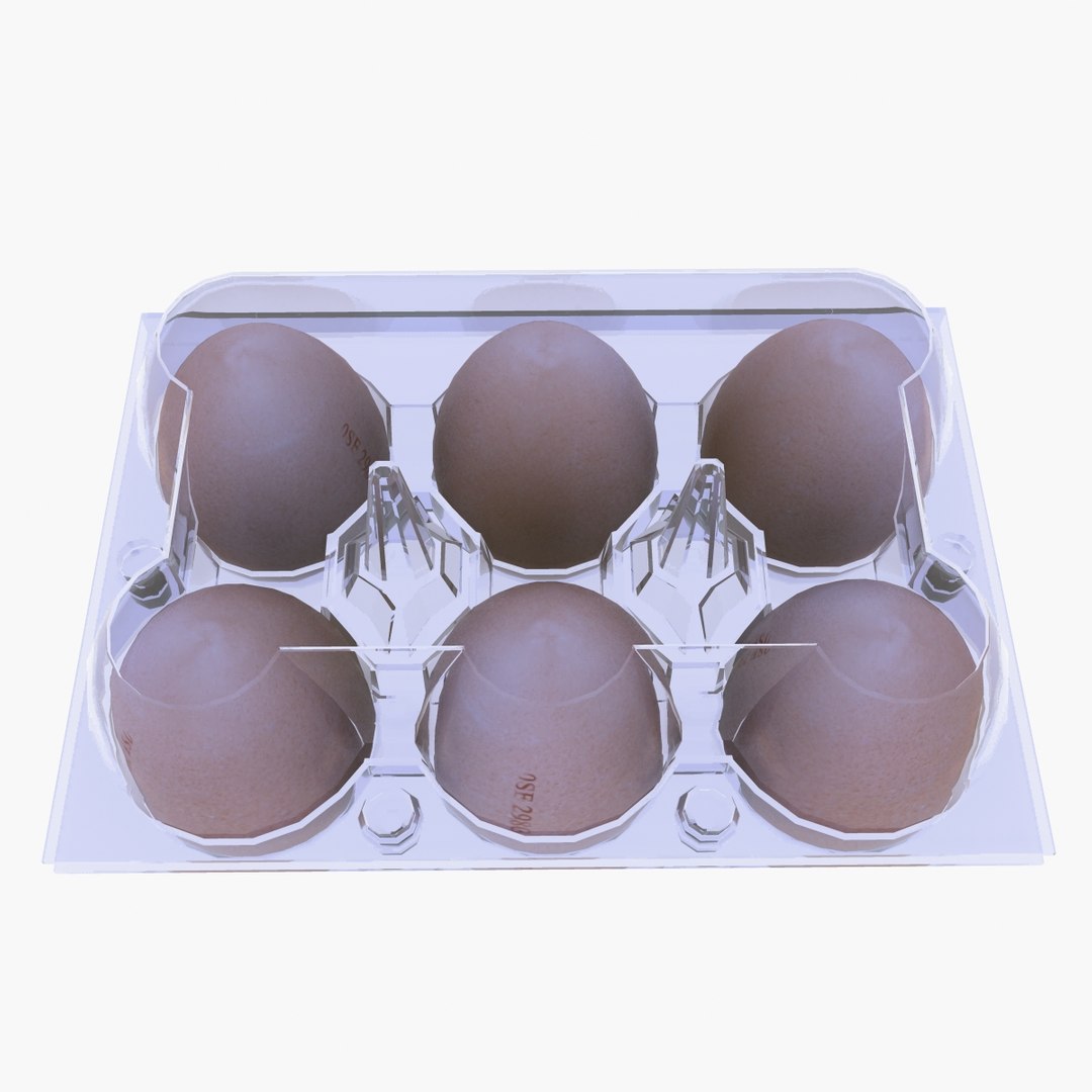 egg box 3d model