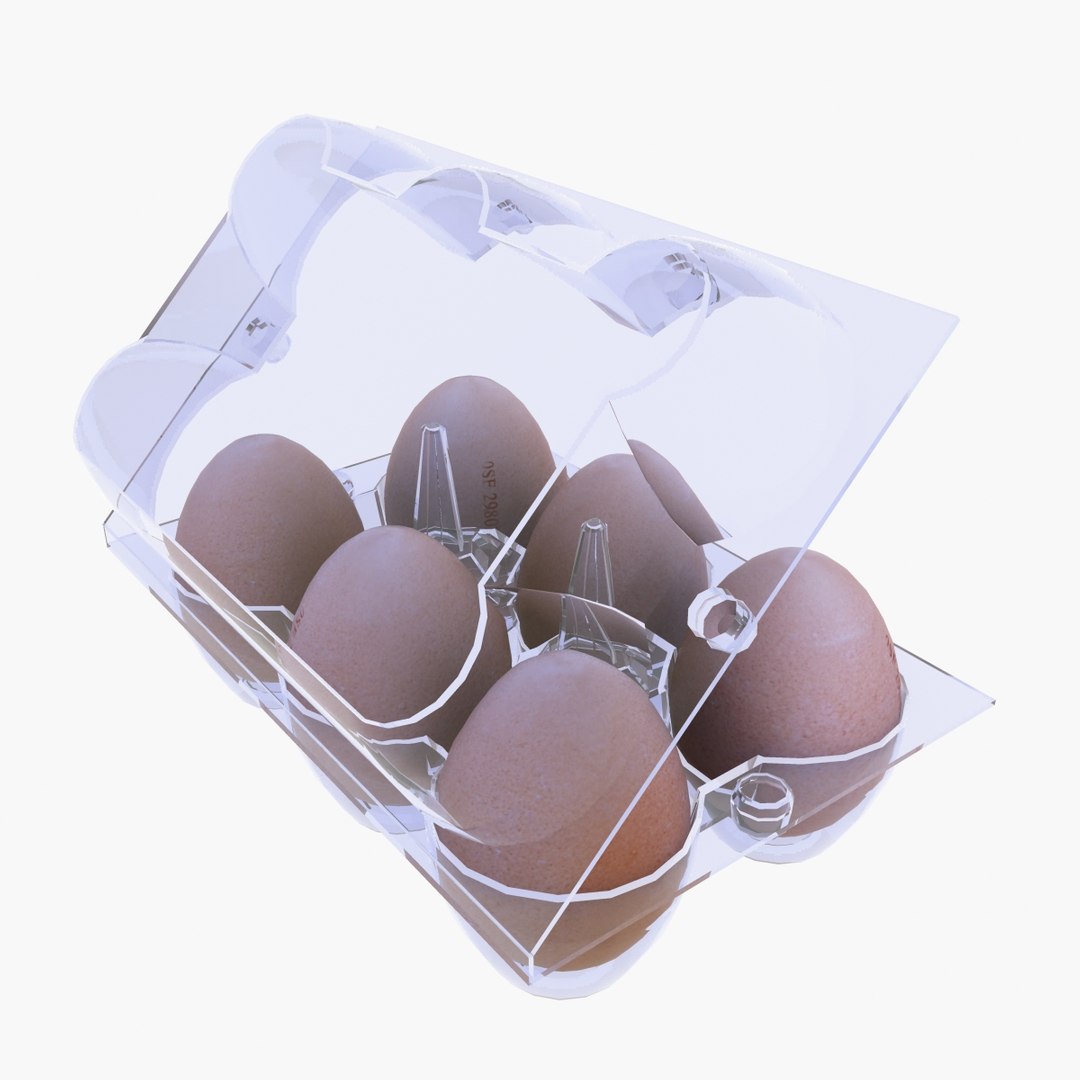egg box 3d model