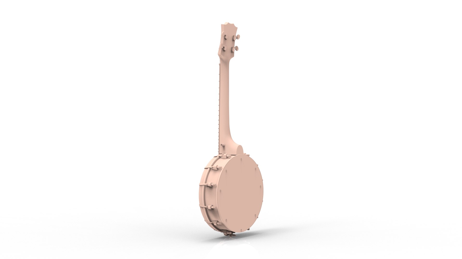 Banjo 3D Model - TurboSquid 2132669