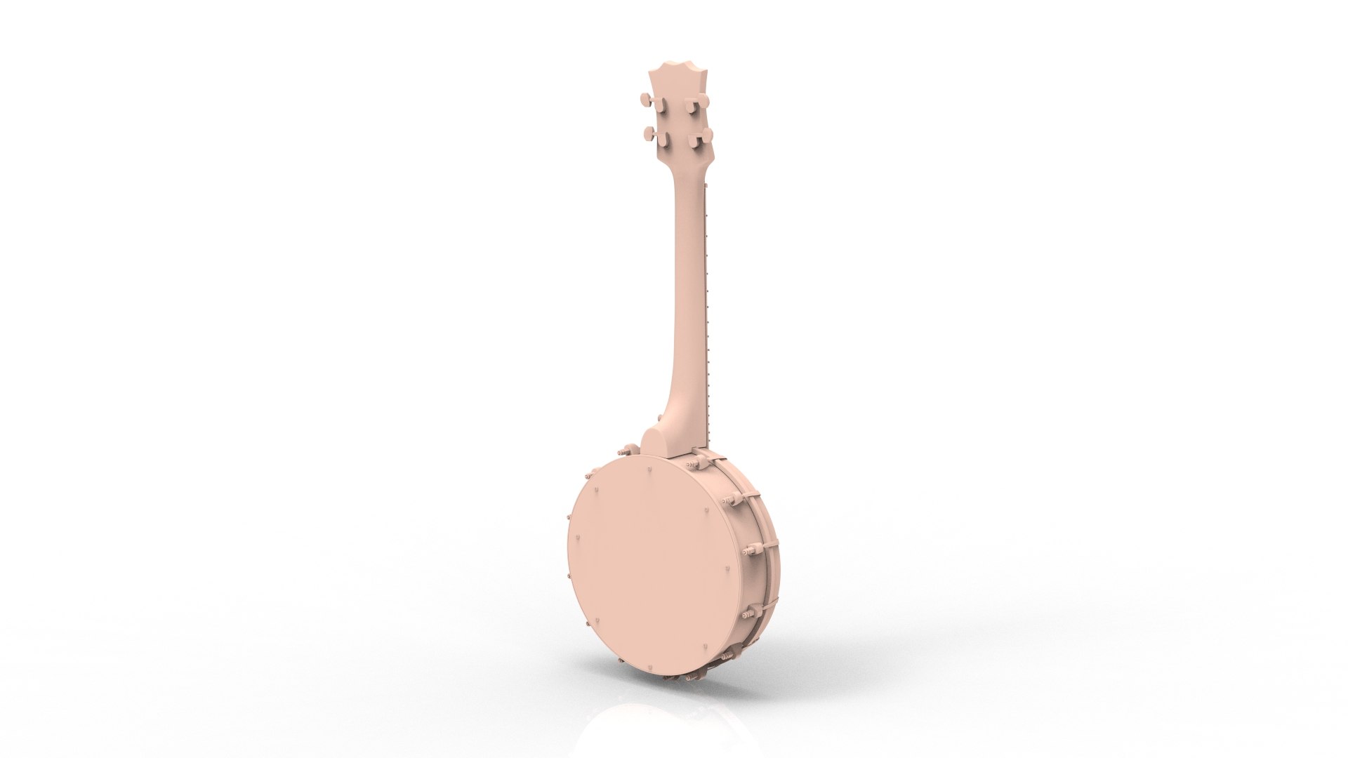 Banjo 3D Model - TurboSquid 2132669