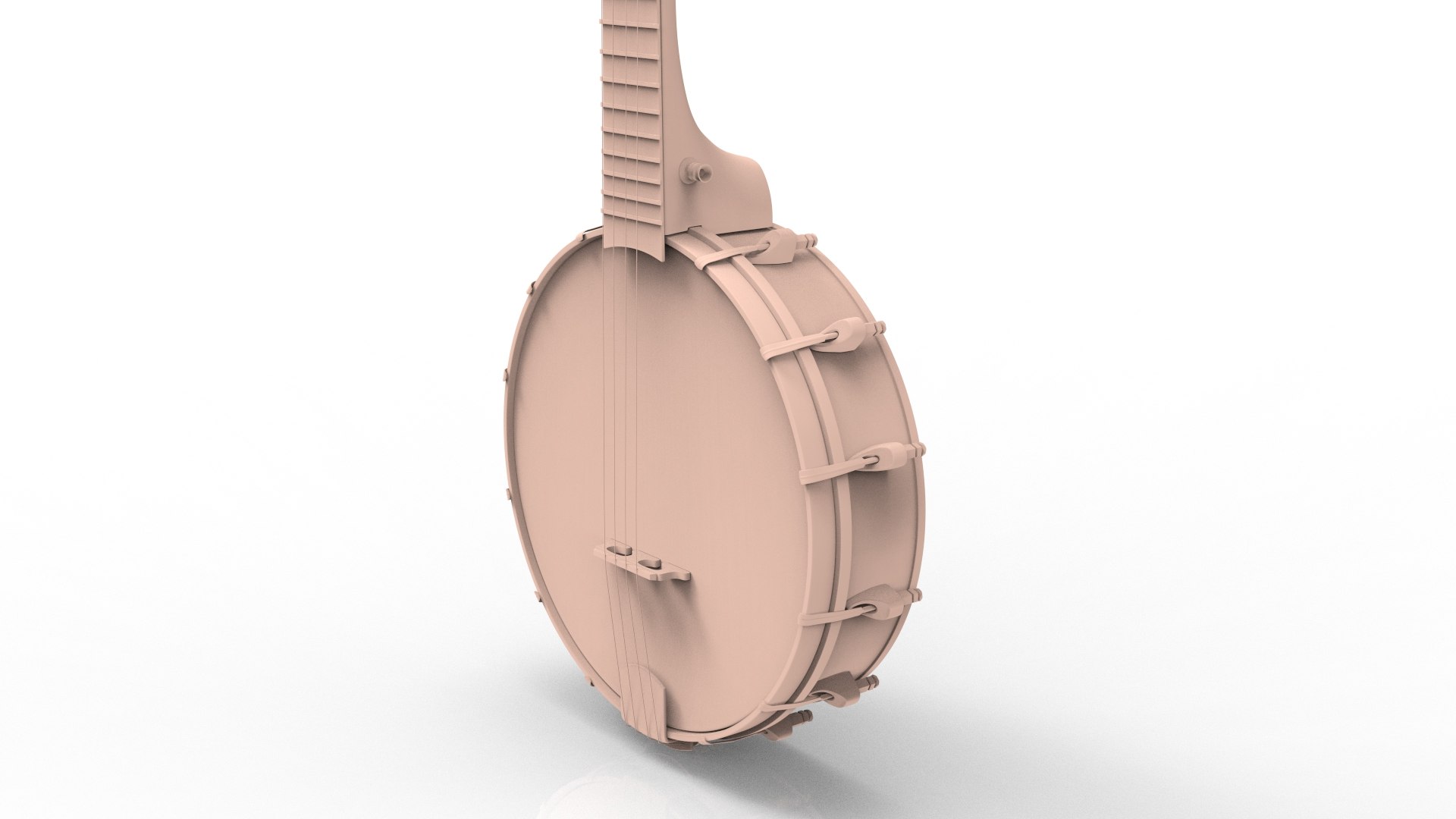 Banjo 3D Model - TurboSquid 2132669