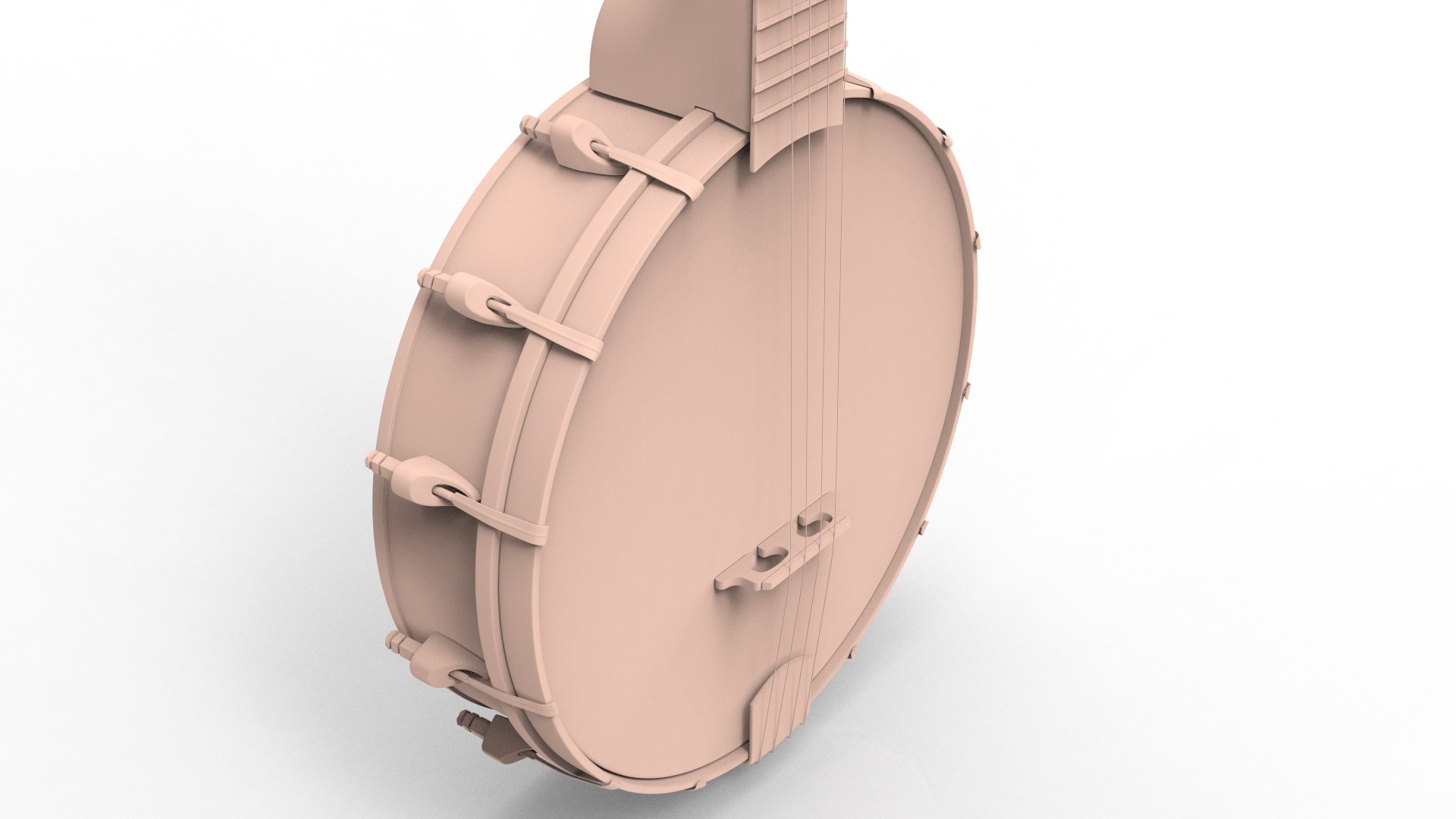 Banjo 3D Model - TurboSquid 2132669