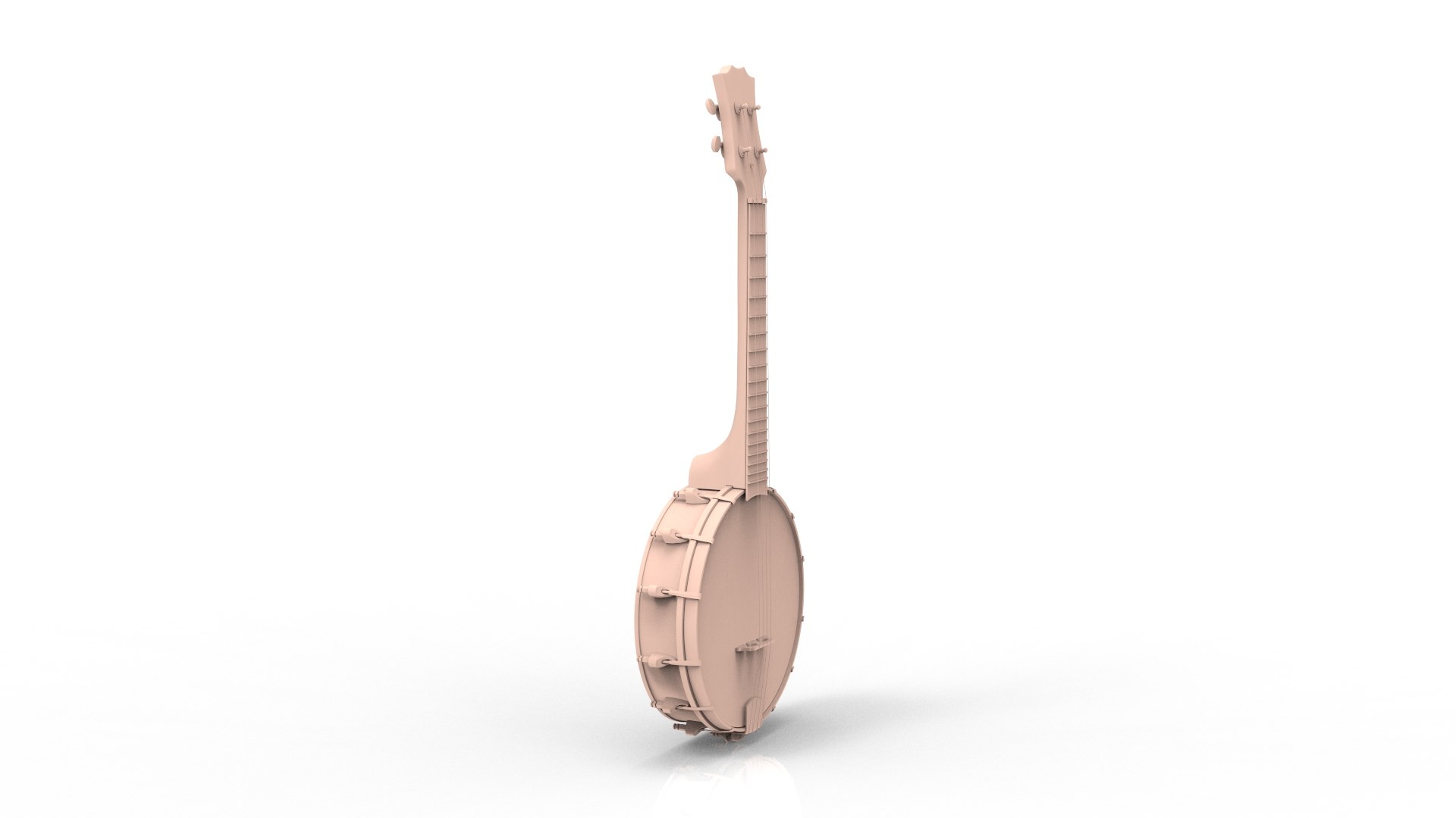Banjo 3D Model - TurboSquid 2132669