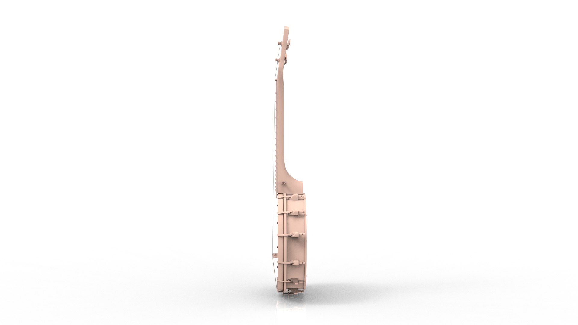 Banjo 3D Model - TurboSquid 2132669