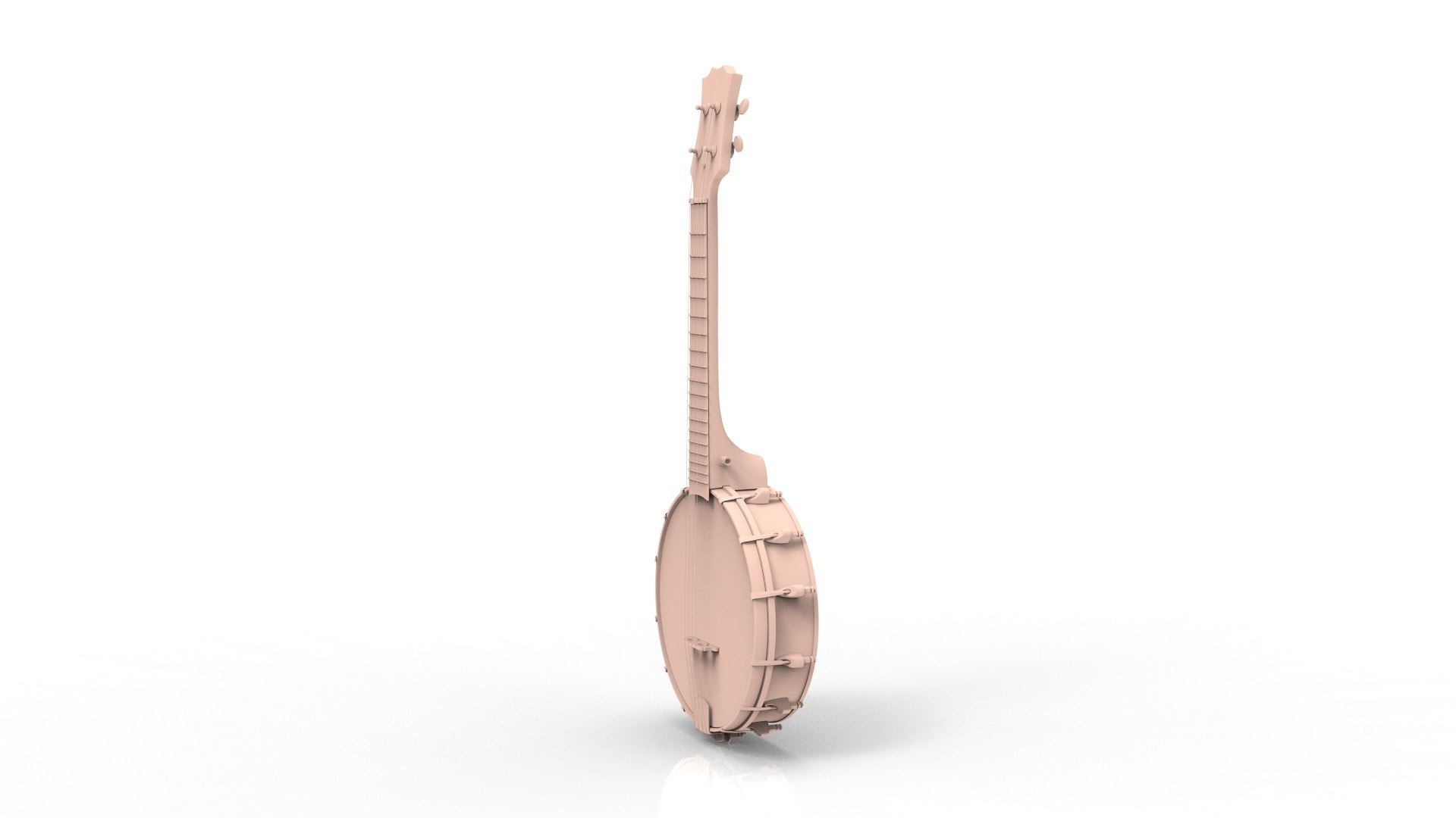 Banjo 3D Model - TurboSquid 2132669