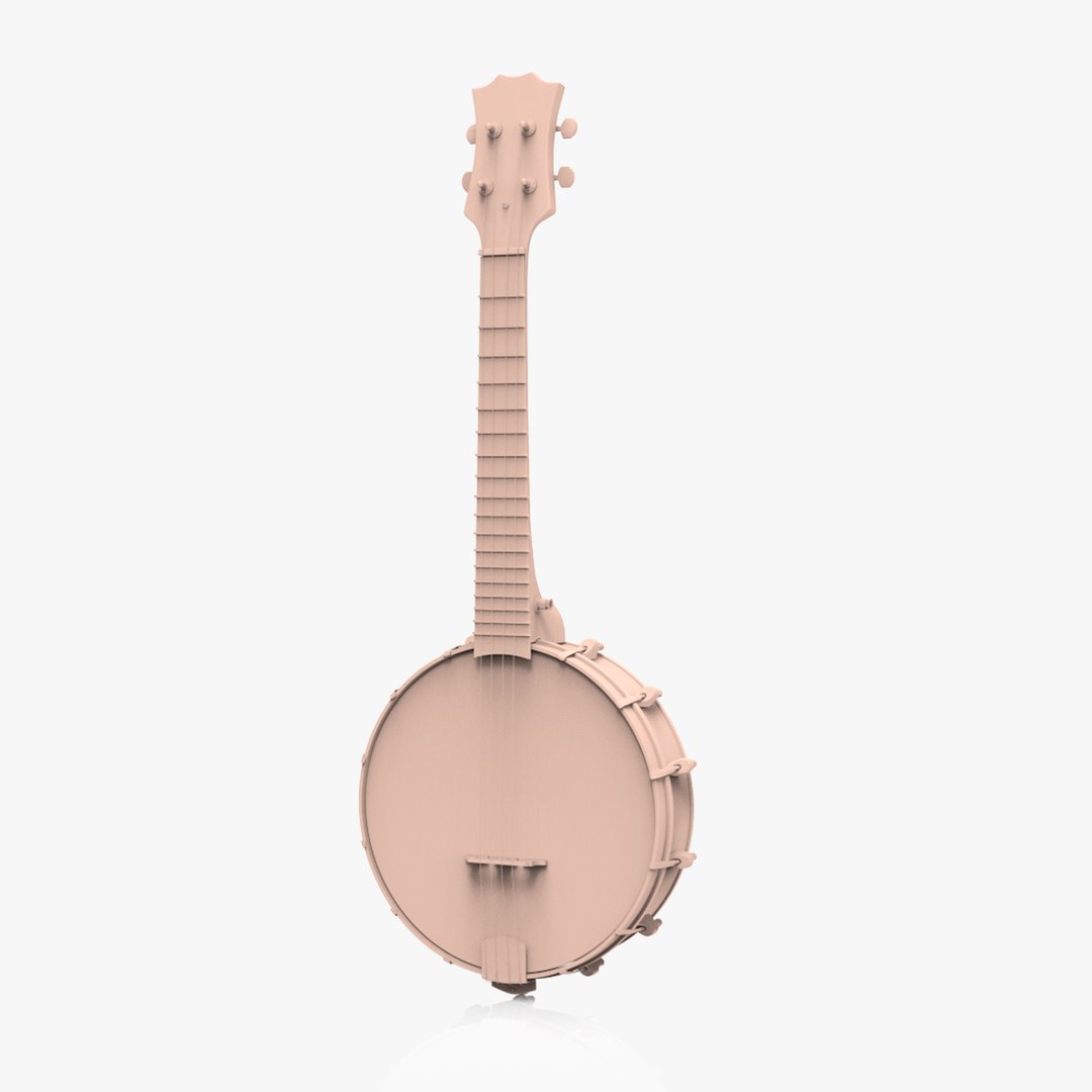 Banjo 3D Model - TurboSquid 2132669