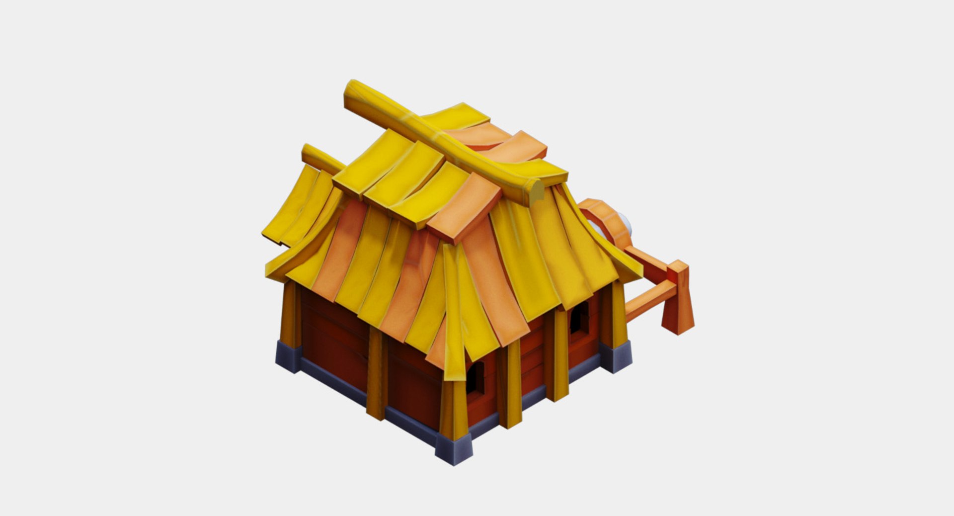 3D Model - Rpg Medieval Low-poly Building - TurboSquid 1378040