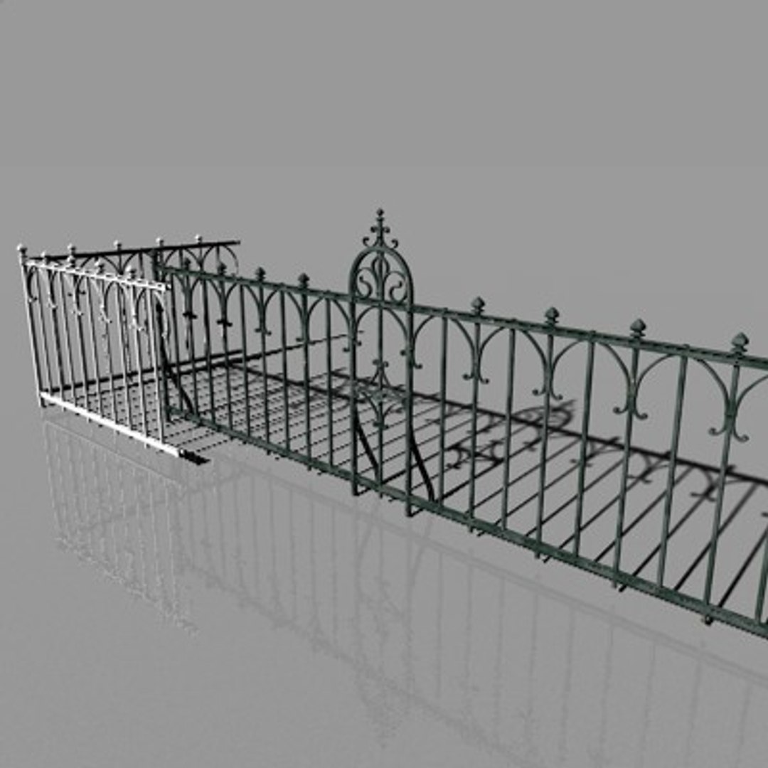 Fence Iron 3d Model