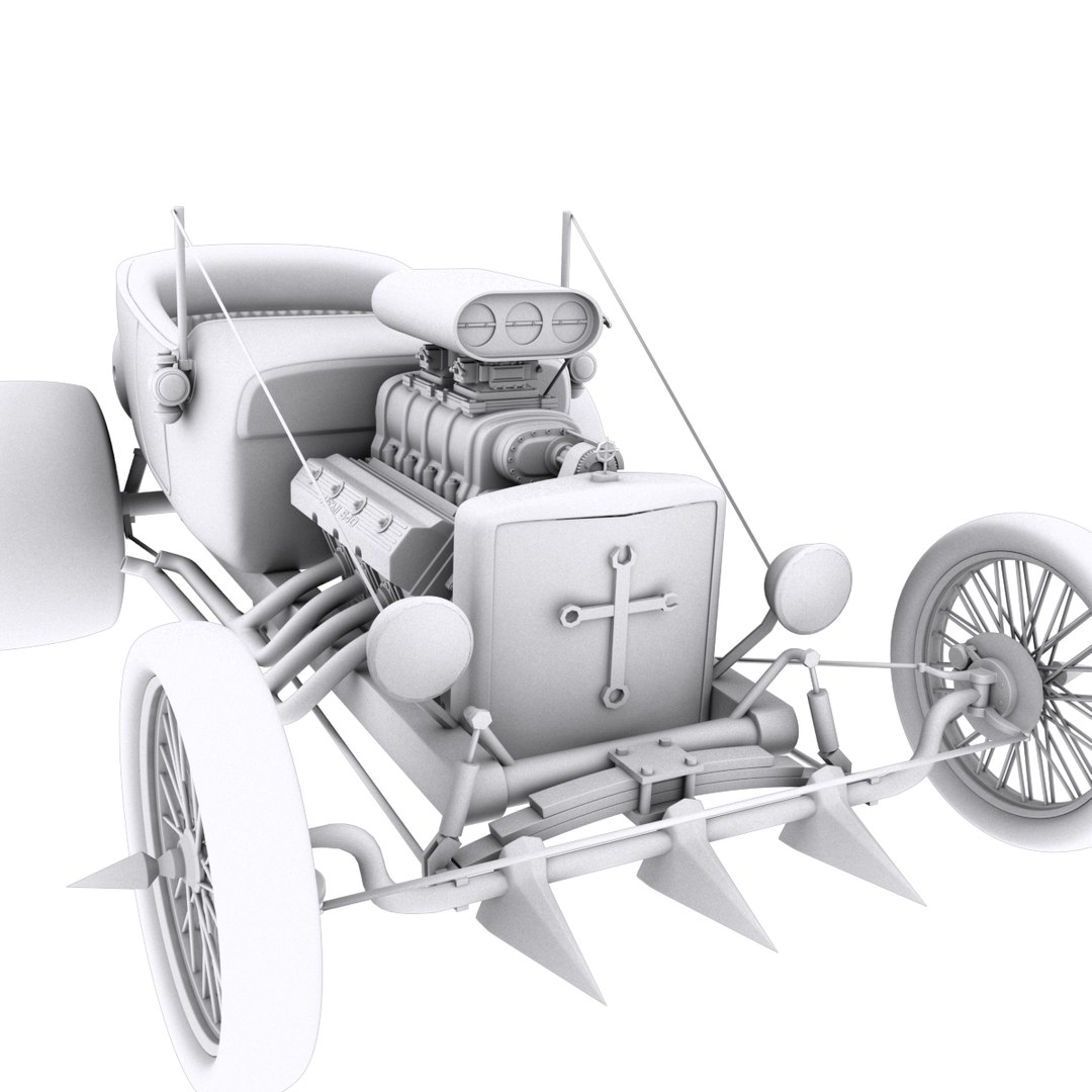 3D Roadster Brutal Model - TurboSquid 1193940