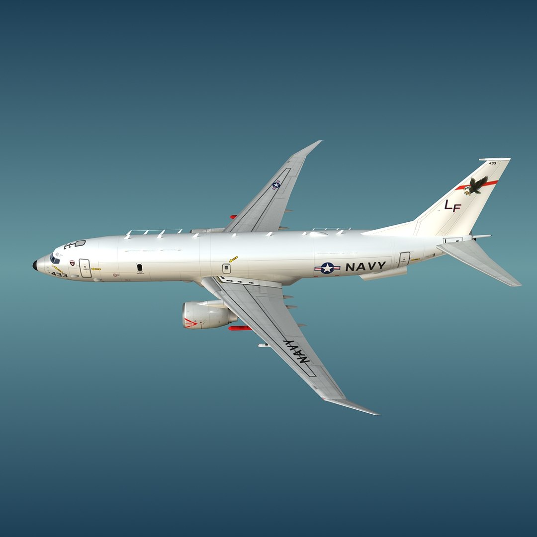 3d Model P-8 Poseidon