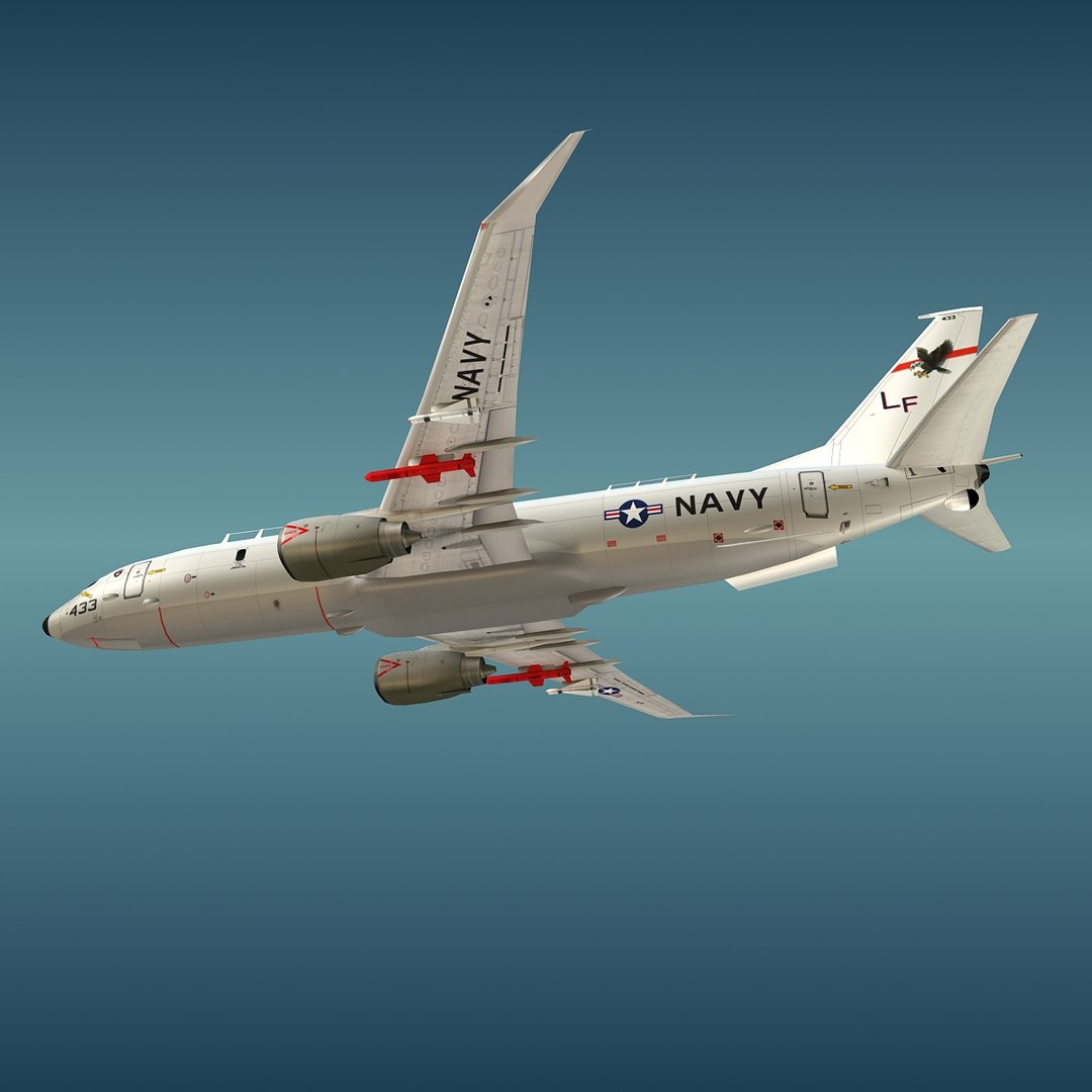 3d Model P-8 Poseidon